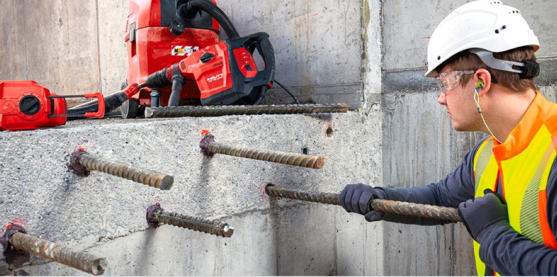 Post Installed Rebar - Hilti Indonesia