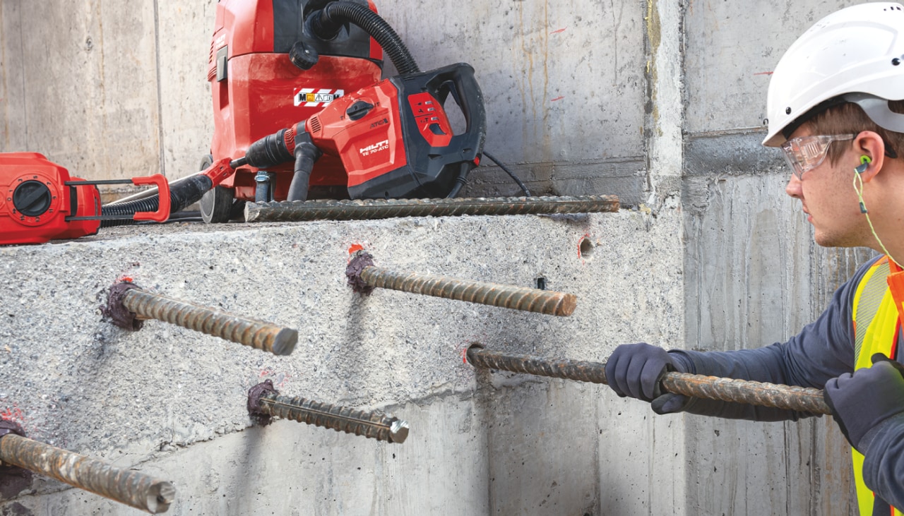 Rebar done right. First time